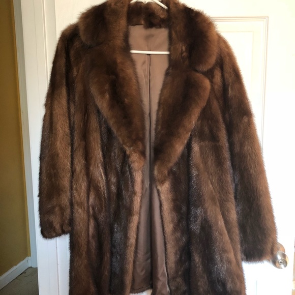 Jackets & Coats | Vintage Mink Coat | Poshmark